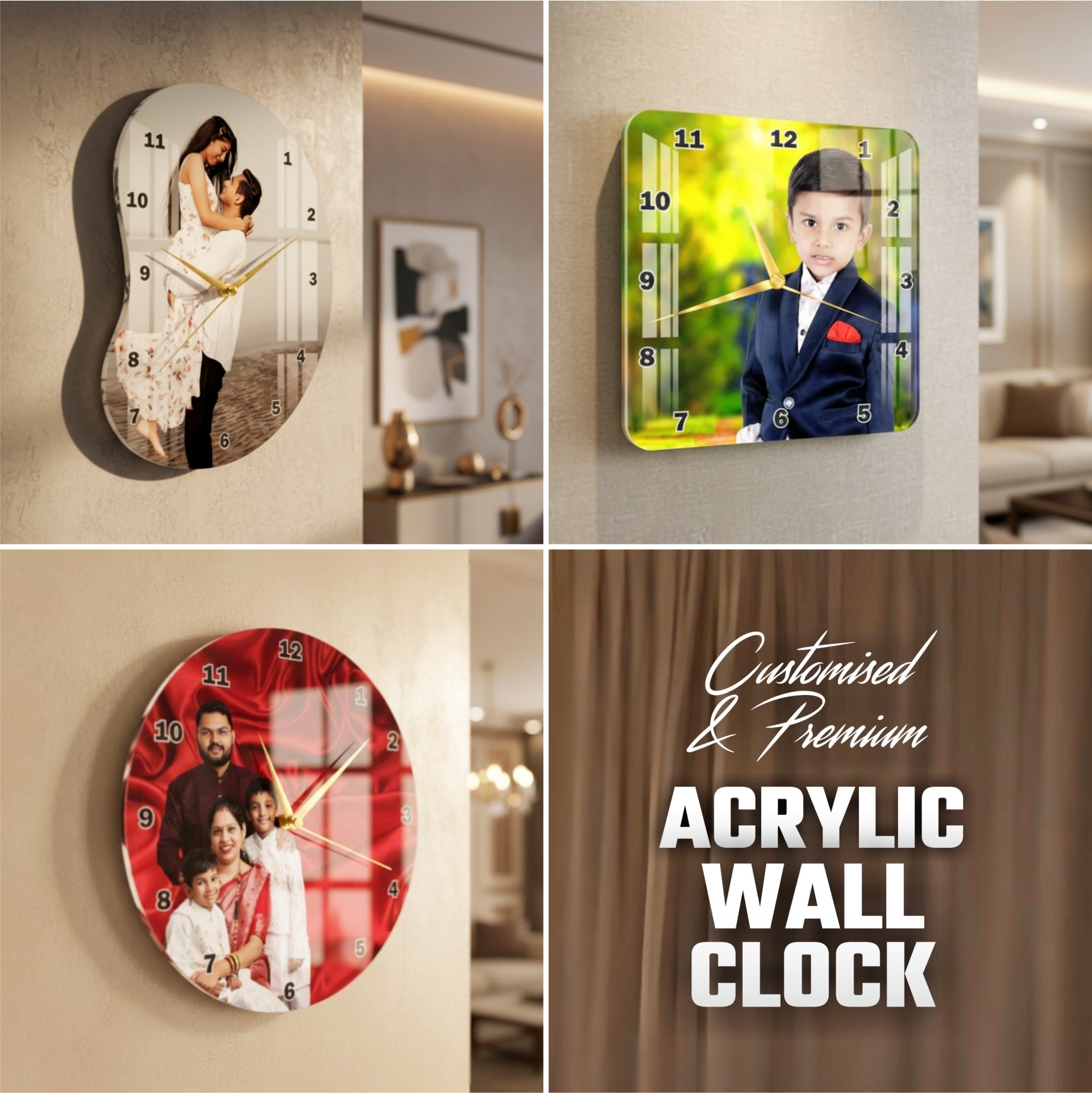 Premium Acrylic Clocks – Uvpixel